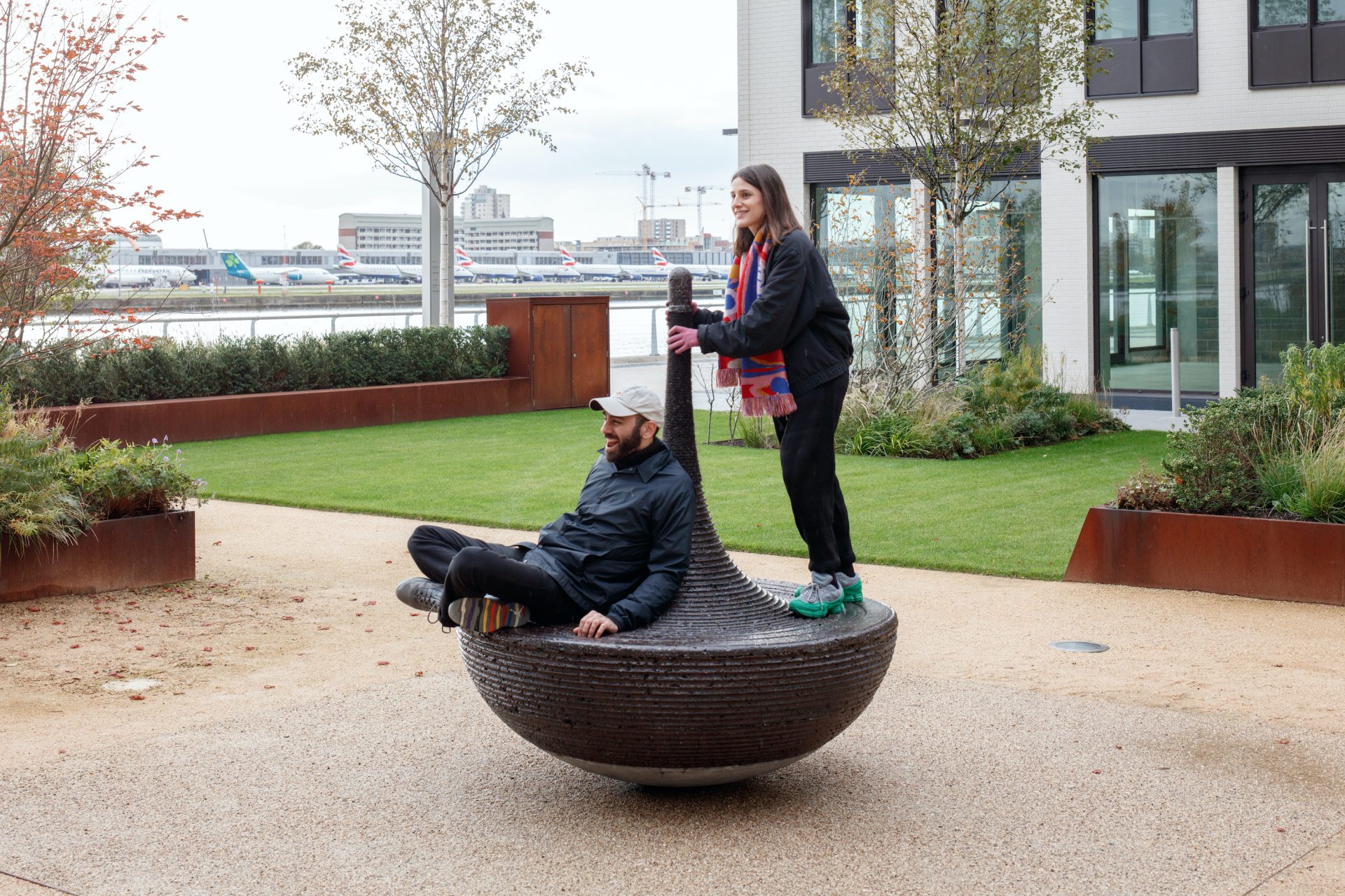 LFA and Royal Docks Team reveal new series of waterside benches ...